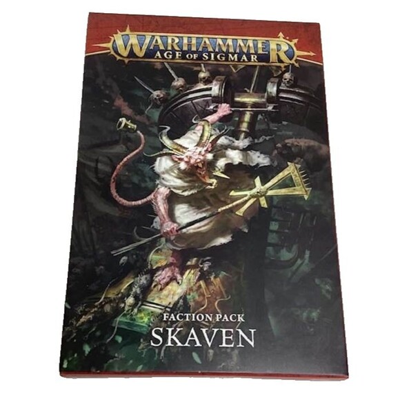 Games | Warhammer Age Sigmar Skaven Faction Pack Cards New Sealed ...